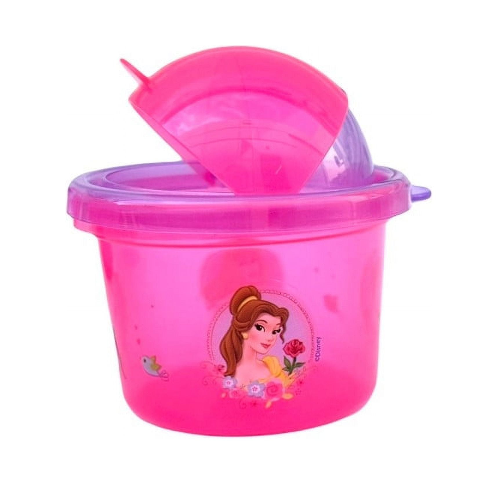 Disney Princesses Snack Container 3pcs, Portable, Adorable, With Lid ...