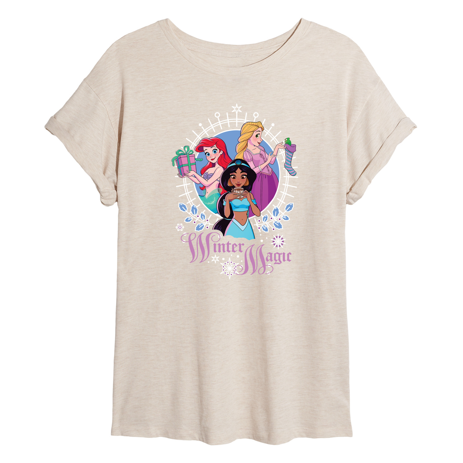 Disney Princesses - Ariel, Rapunzel, & Jasmine - Winter Magic - Juniors ...