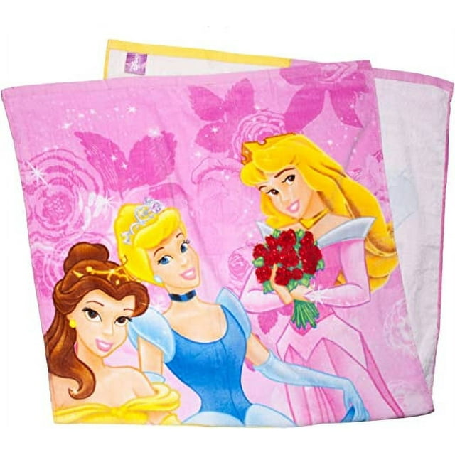 Disney Princesses Bath Beach Towel - Walmart.com