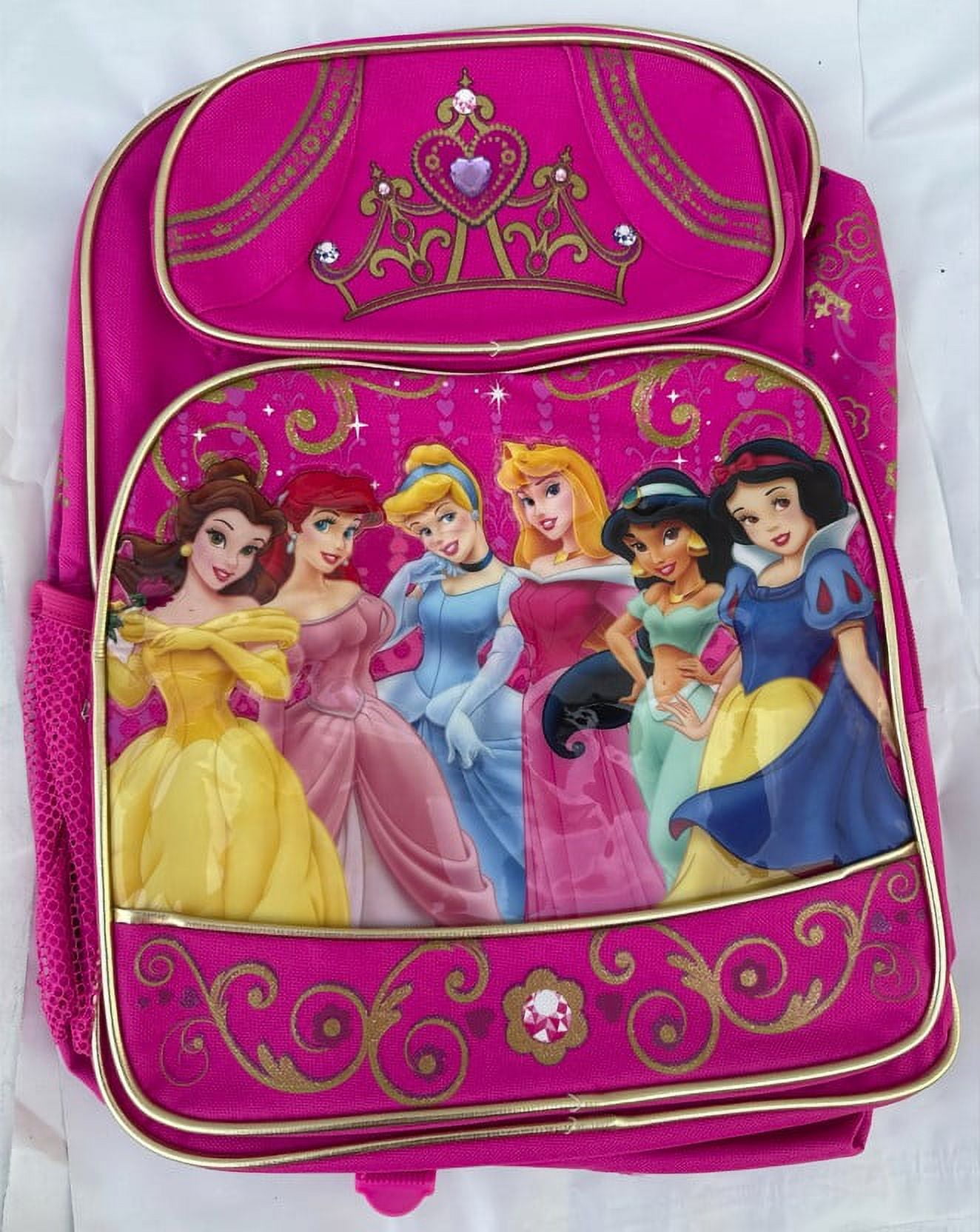 Disney Princesses Crown Gem School Backpack - Walmart.com