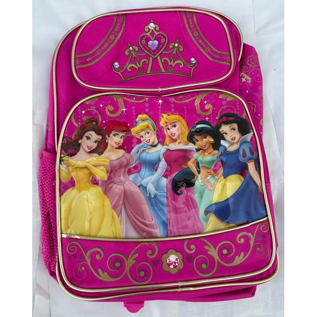 Disney Princesses Crown Gem School Backpack - Walmart.com
