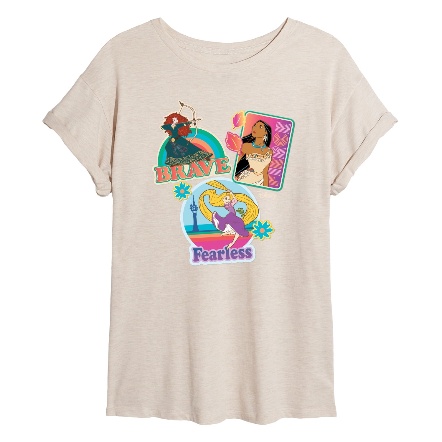 Disney Princesses - Fierce Pocahontas, Fearless Rapunzel & Brave Merida ...