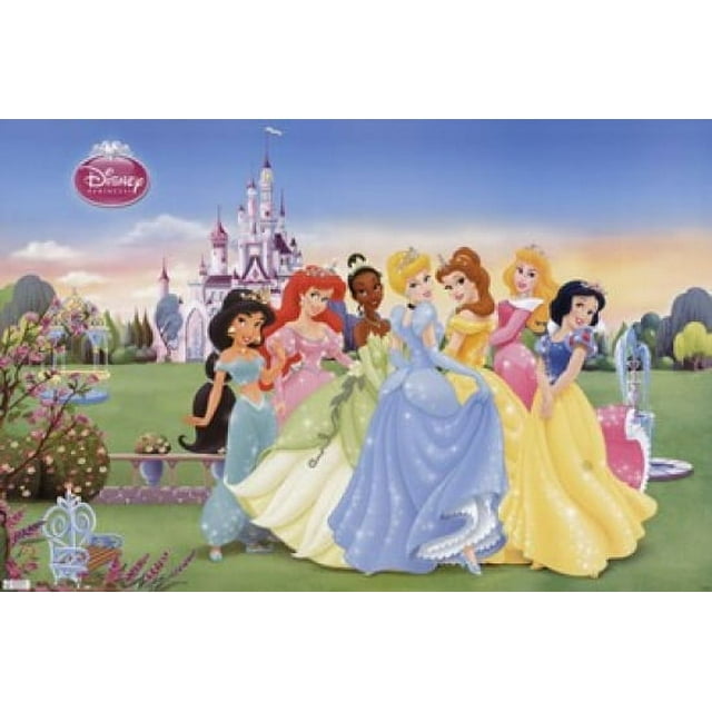 Disney Princesses - Group Poster Print (36 x 24) - Walmart.com
