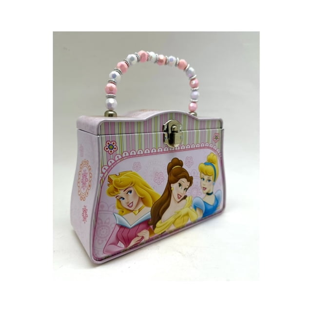 Disney Princesses Keepsake Box Purse style carry all tin box - Walmart.com