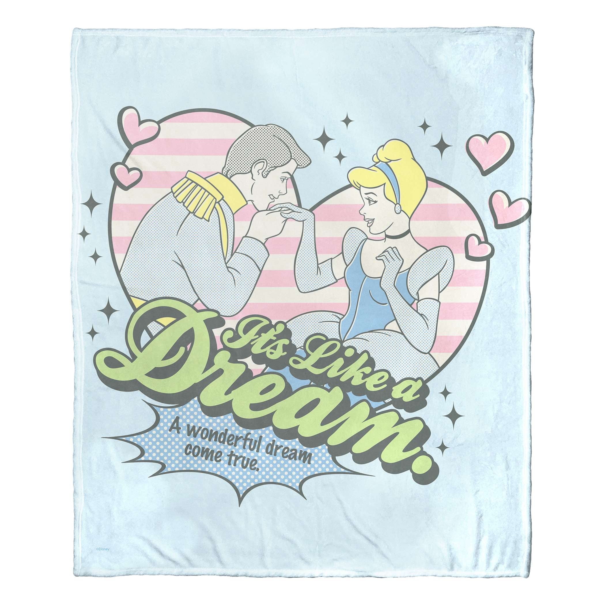 Disney Princesses Like A Dream Come True Kids Silk Touch Throw Blanket ...