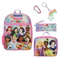 Disney Princesses Make Today Magical 5-Piece Backpack & Lunchbox Set ...