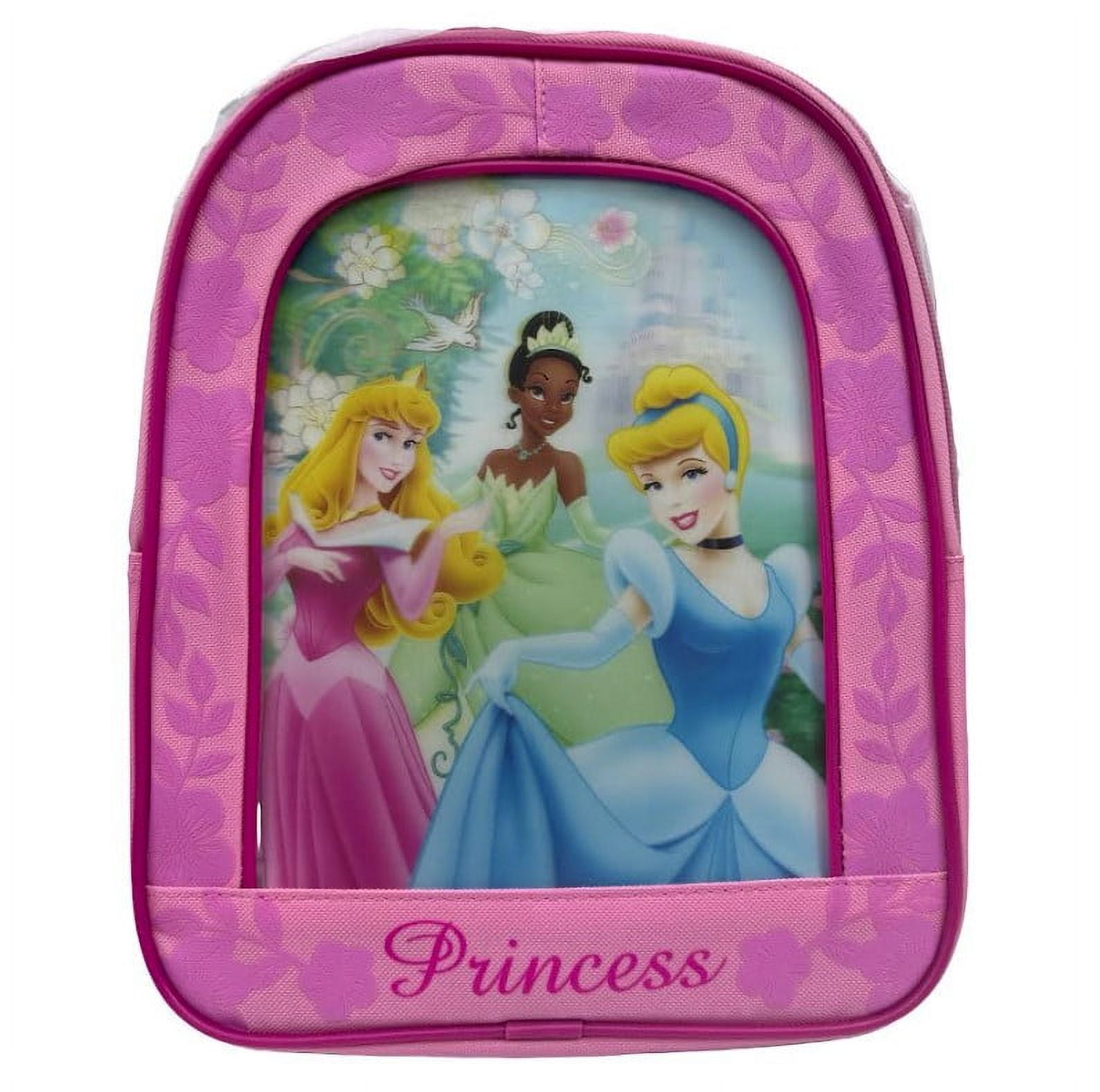 Disney Princesses Pre-K Small Toddler size backpack w/lenticular ...