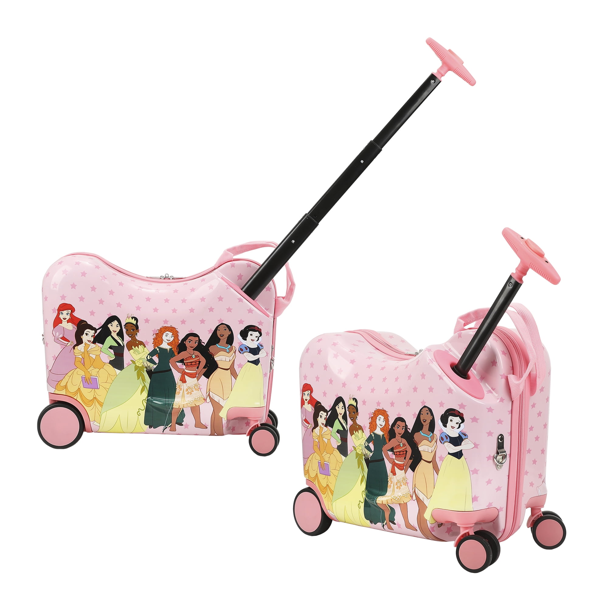 Bioworld, Disney Princesses Ride-On 18" Suitcase, for Kids & Toddlers ...