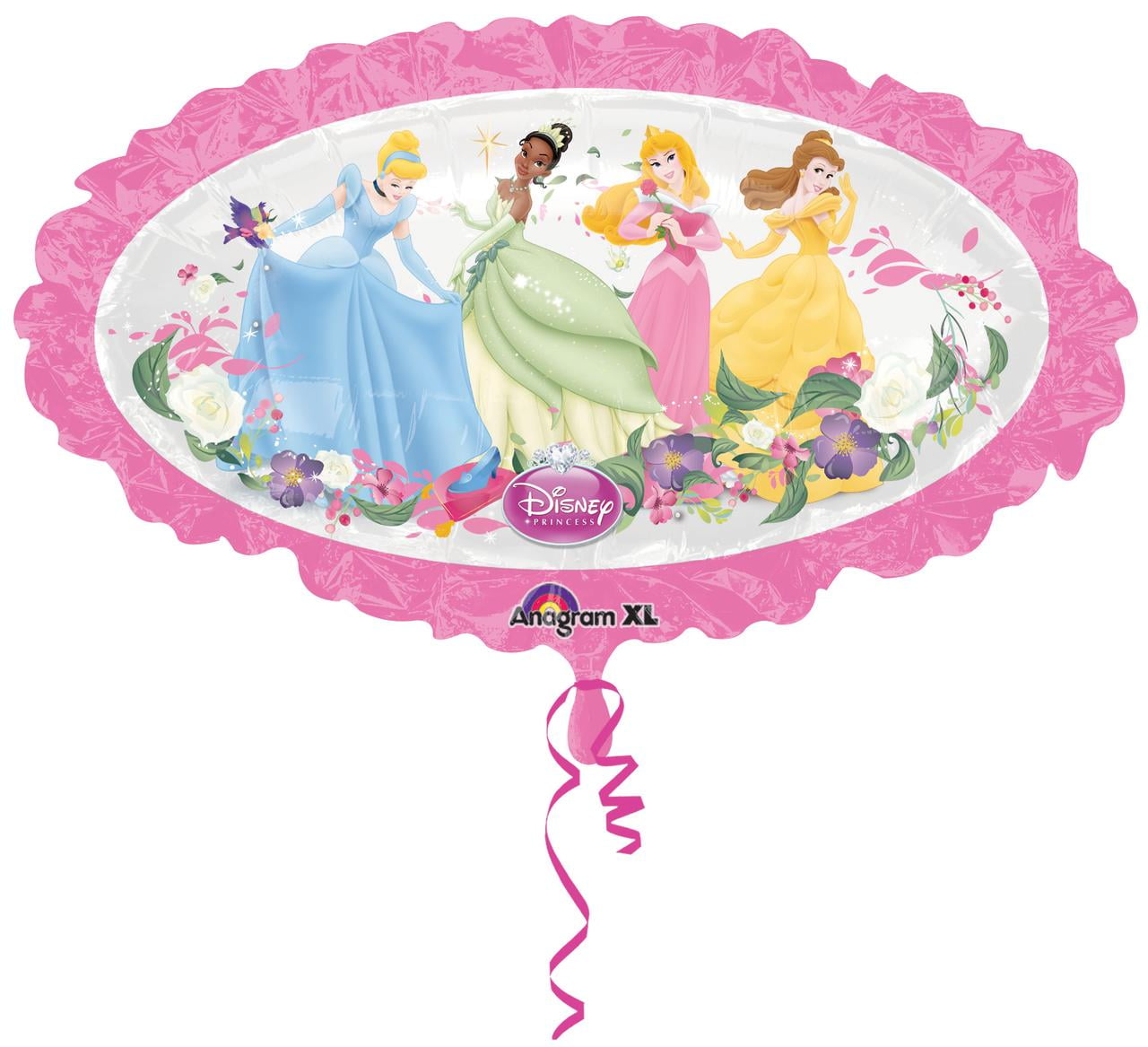 Disney Princesses 31" Supershape Foil Mylar Balloon (1ct) - Walmart.com