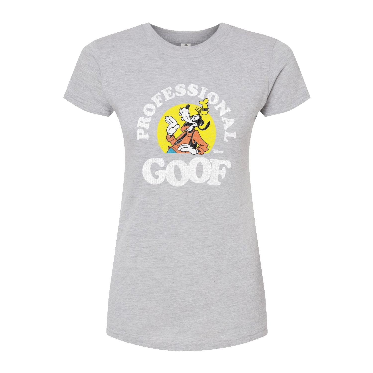 Disney - Professional Goof - Juniors Fitted Graphic T-Shirt - Walmart.com