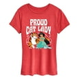 Disney - Proud Cat Lady Jasmine - Women's Short Sleeve Graphic T-Shirt ...