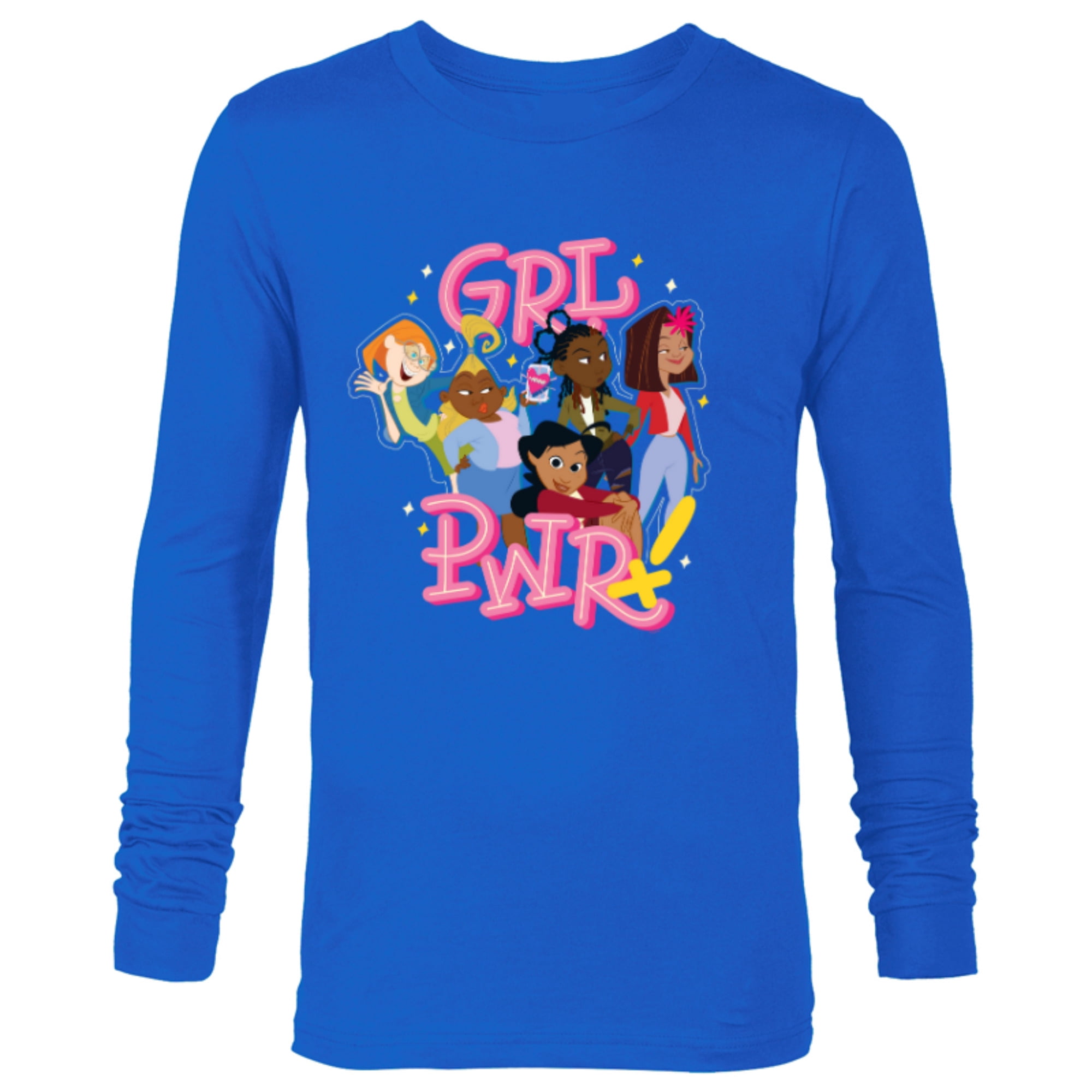 Disney Proud Family GRL PWR Girl Power Besties - Long Sleeve T-Shirt ...