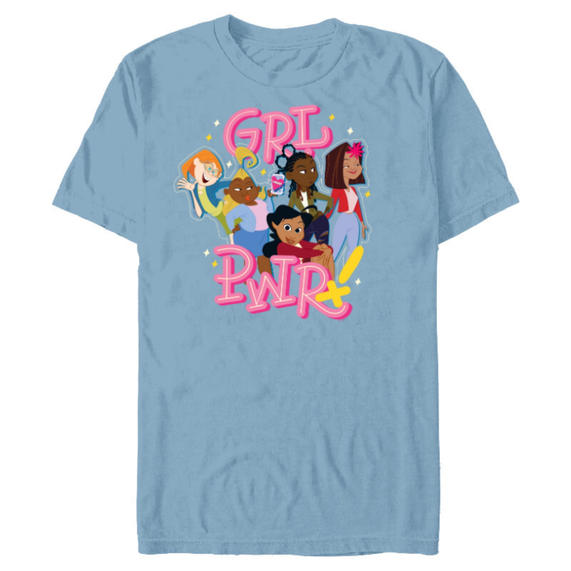 Disney Proud Family GRL PWR Girl Power Besties - Short Sleeve Blended T ...