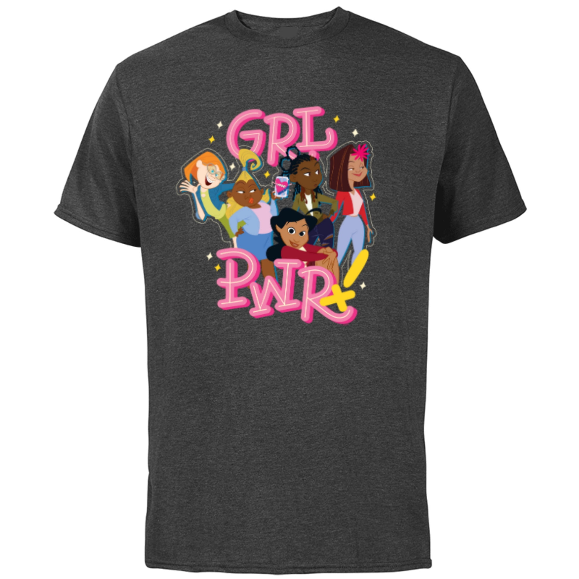Disney Proud Family GRL PWR Girl Power Besties - Short Sleeve Cotton T ...