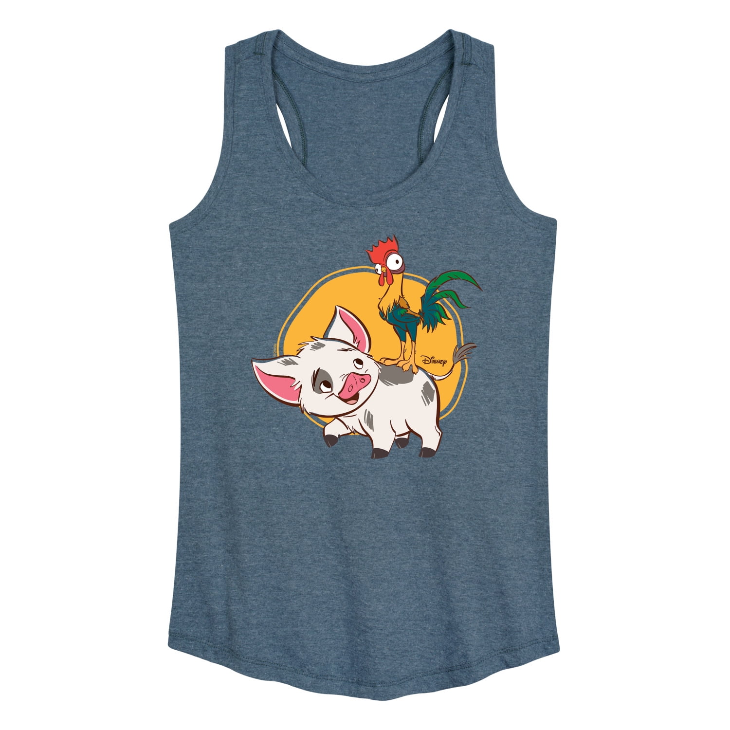 Disney - Pua And Hei Ehi - Women's Racerback Tank Top - Walmart.com