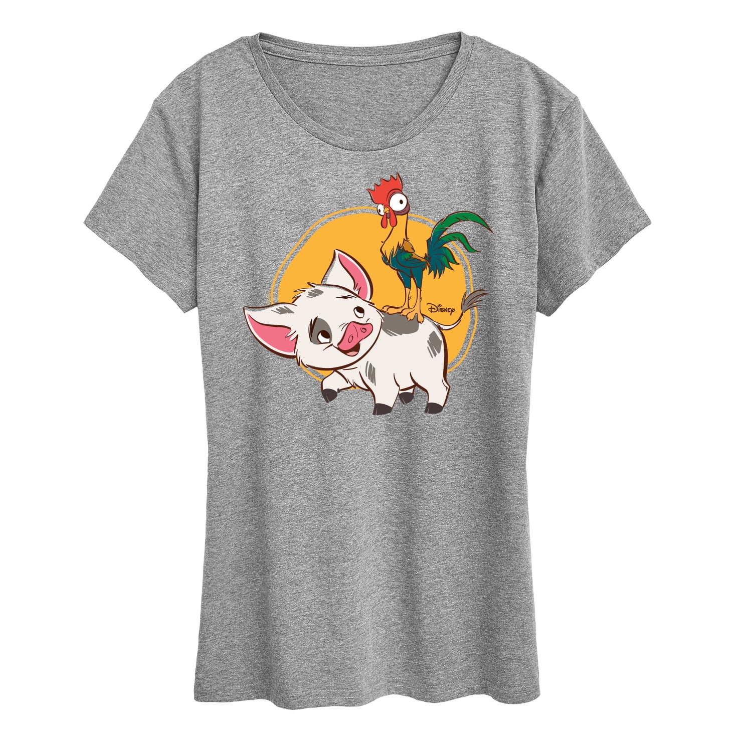 Disney - Pua And Hei Ehi - Women's Short Sleeve Graphic T-Shirt ...
