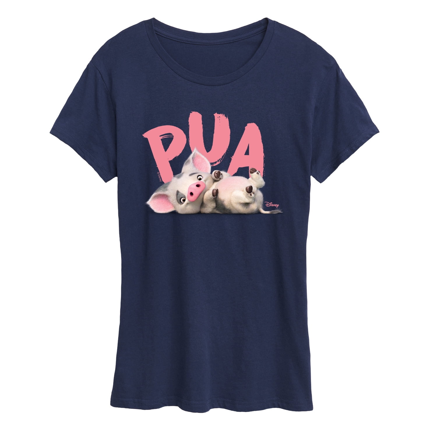 Disney - Pua The Pig - Women's Short Sleeve Graphic T-Shirt - Walmart.com