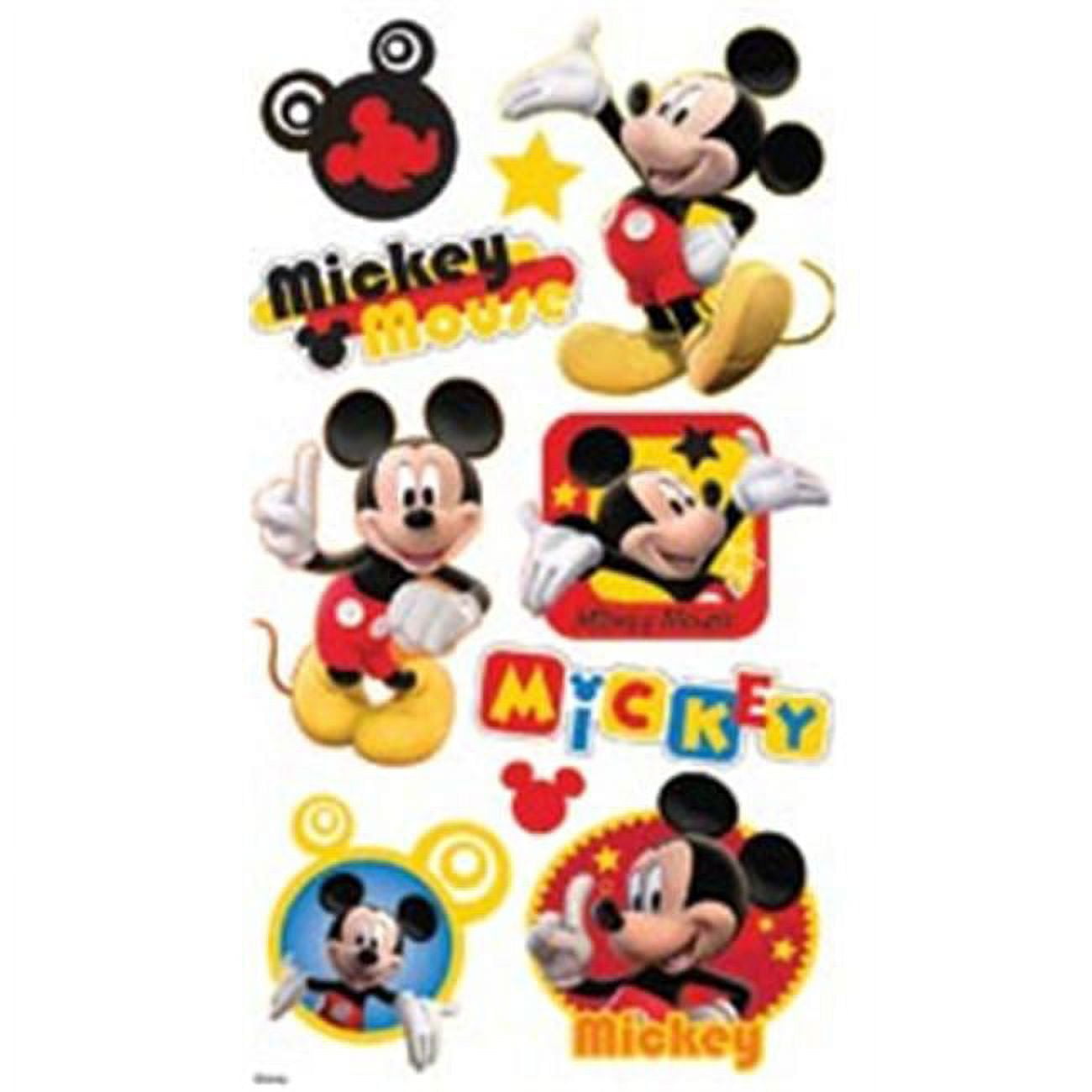 Disney Puffy Stickers-Mickey Mouse - Walmart.com