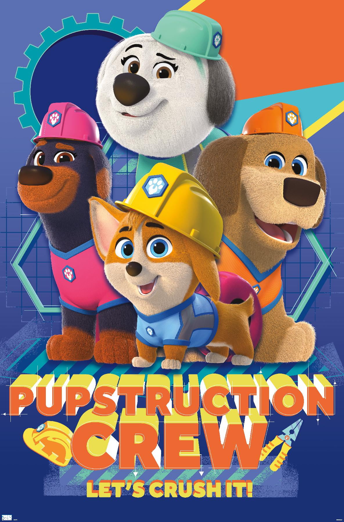 Disney Pupstruction - Group Wall Poster, 22.375" x 34" - Walmart.com