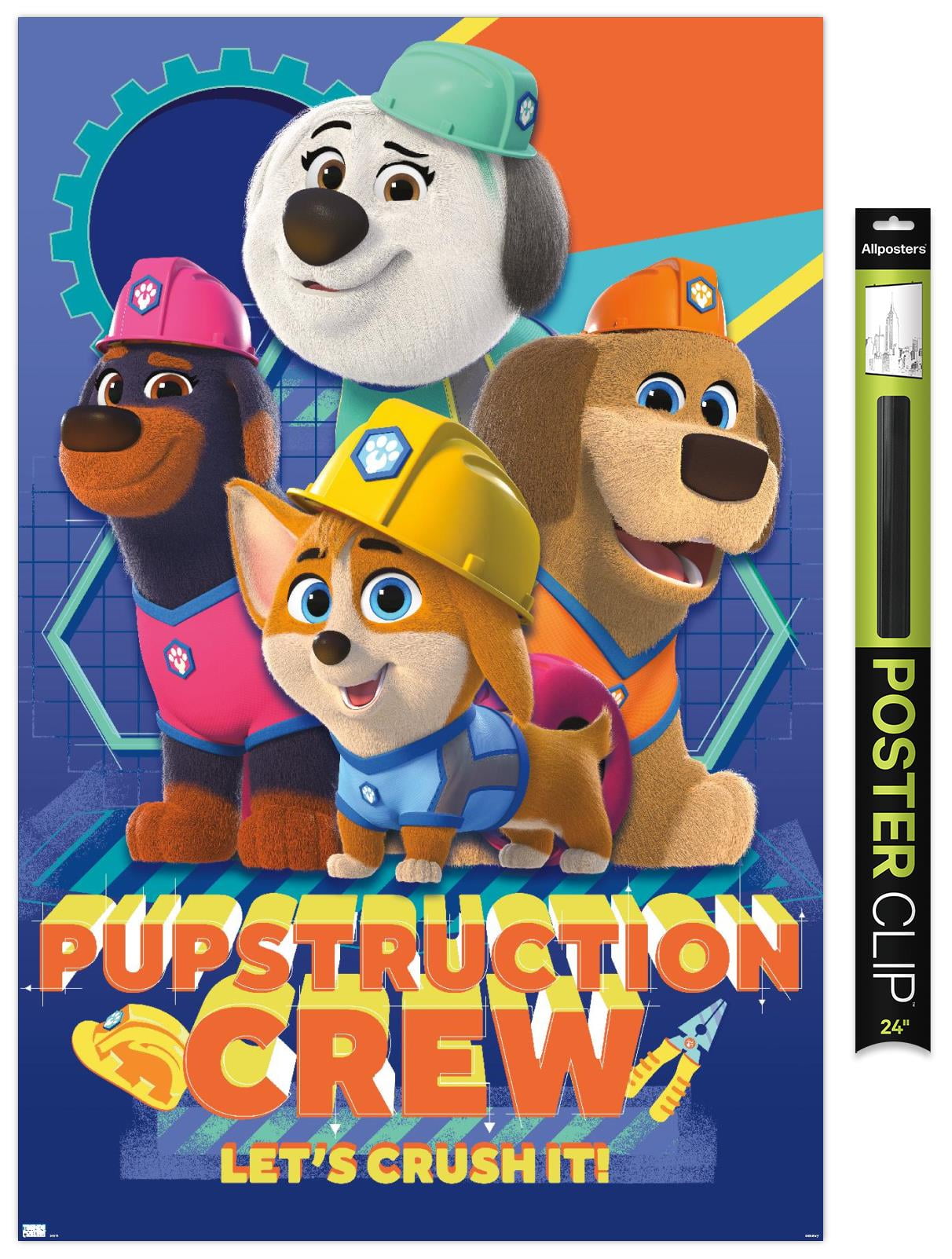 Disney Pupstruction - Group Wall Poster, 22.375" x 34" - Walmart.com