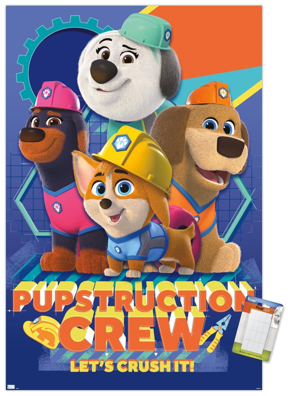 Disney Pupstruction - Group Wall Poster, 22.375" x 34" - Walmart.com
