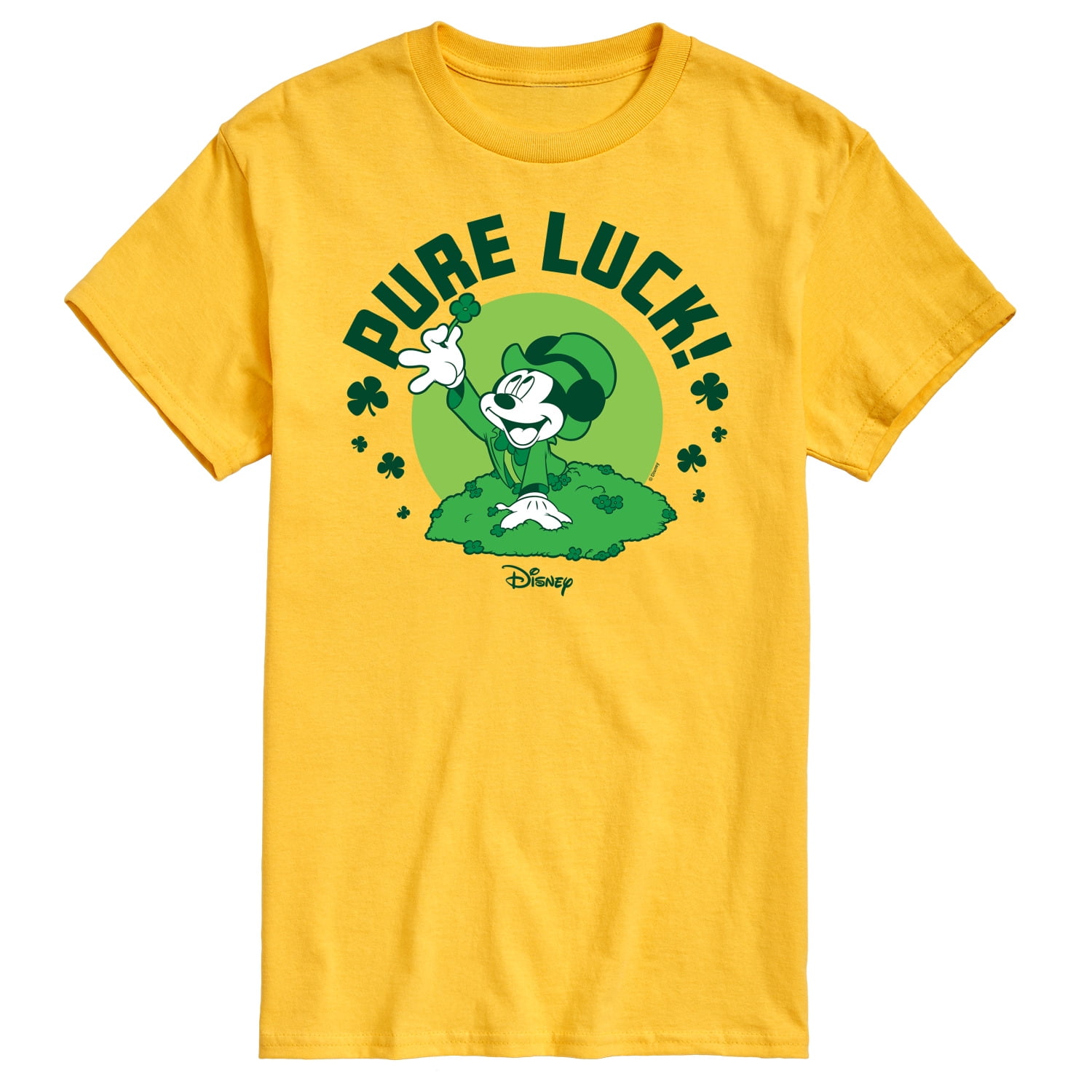 Disney - Pure Luck - Men's Short Sleeve Graphic T-Shirt - Walmart.com