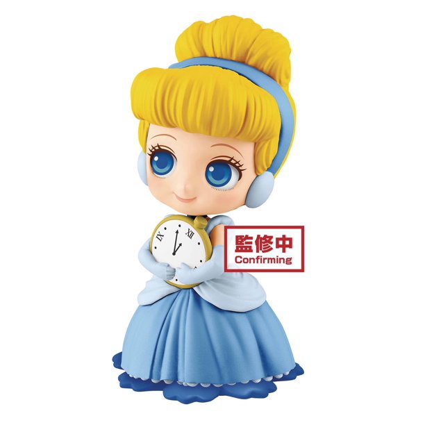 Disney Q Posket Cinderella Collectible PVC Figure (Dark Dress ...