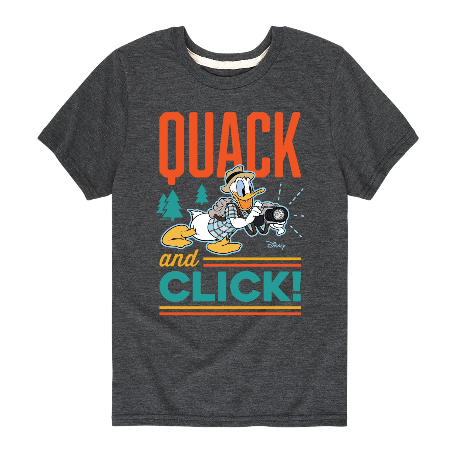 Disney - Quack And Click - Toddler & Youth Short Sleeve Graphic T-Shirt ...