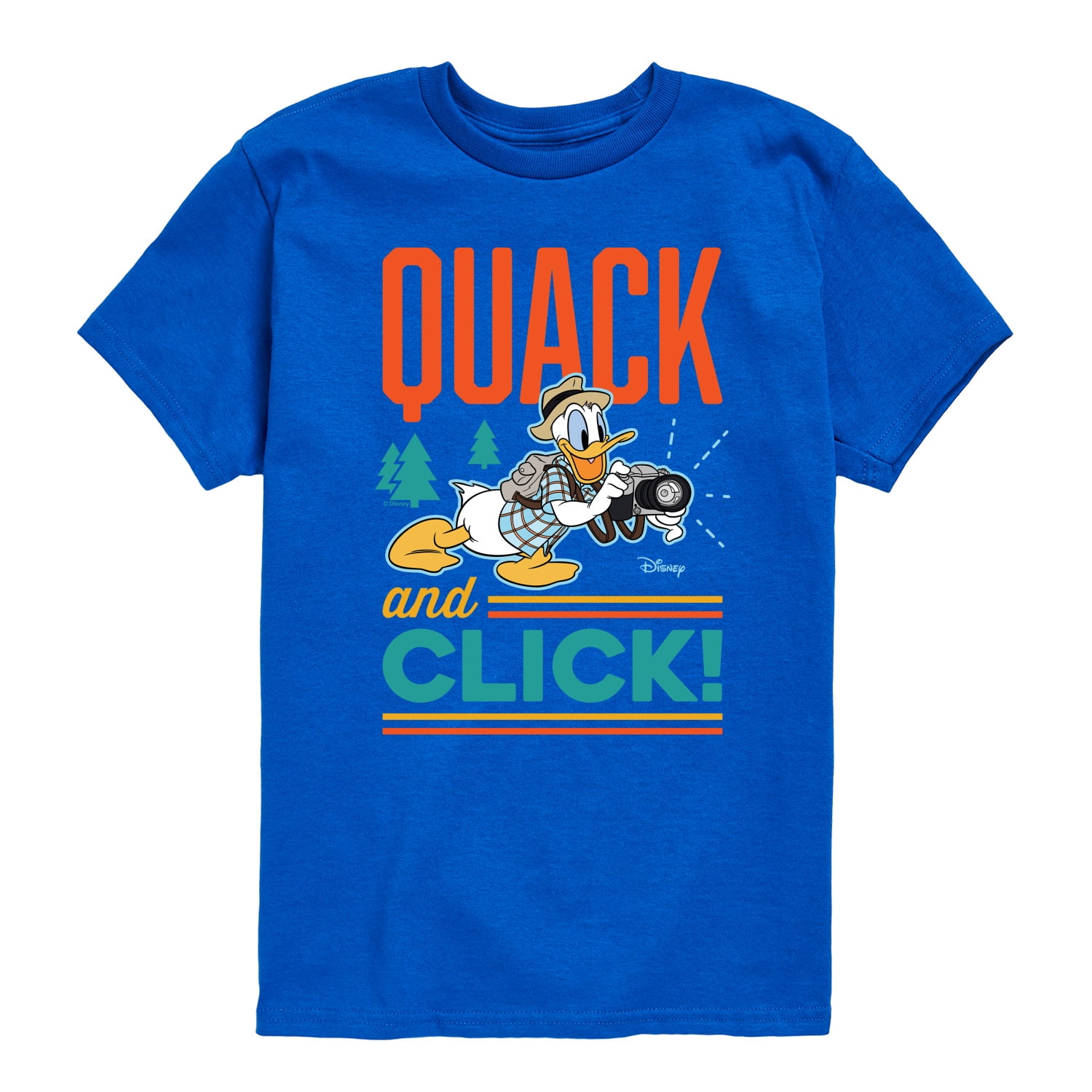 Disney - Quack And Click - Toddler & Youth Short Sleeve Graphic T-Shirt ...