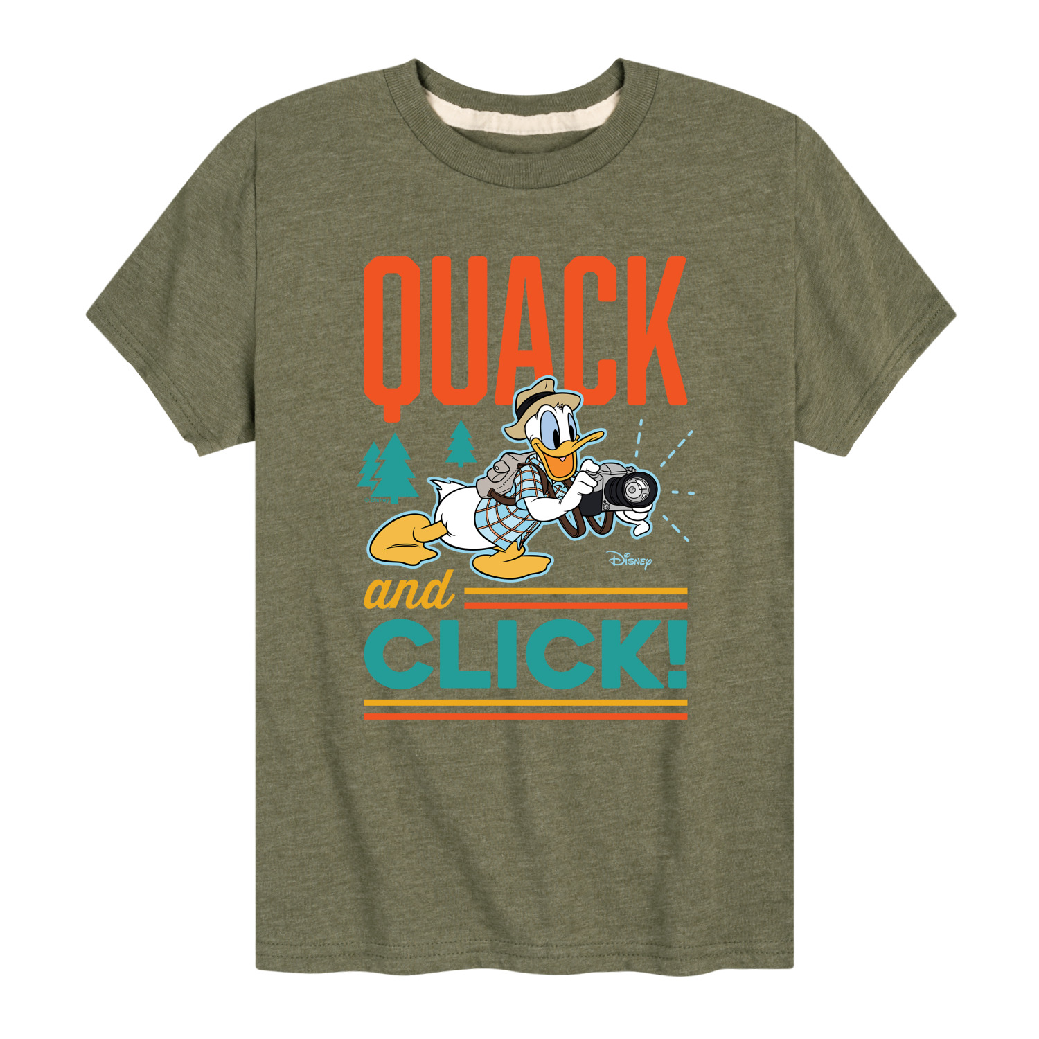 Disney - Quack And Click - Toddler & Youth Short Sleeve Graphic T-Shirt ...