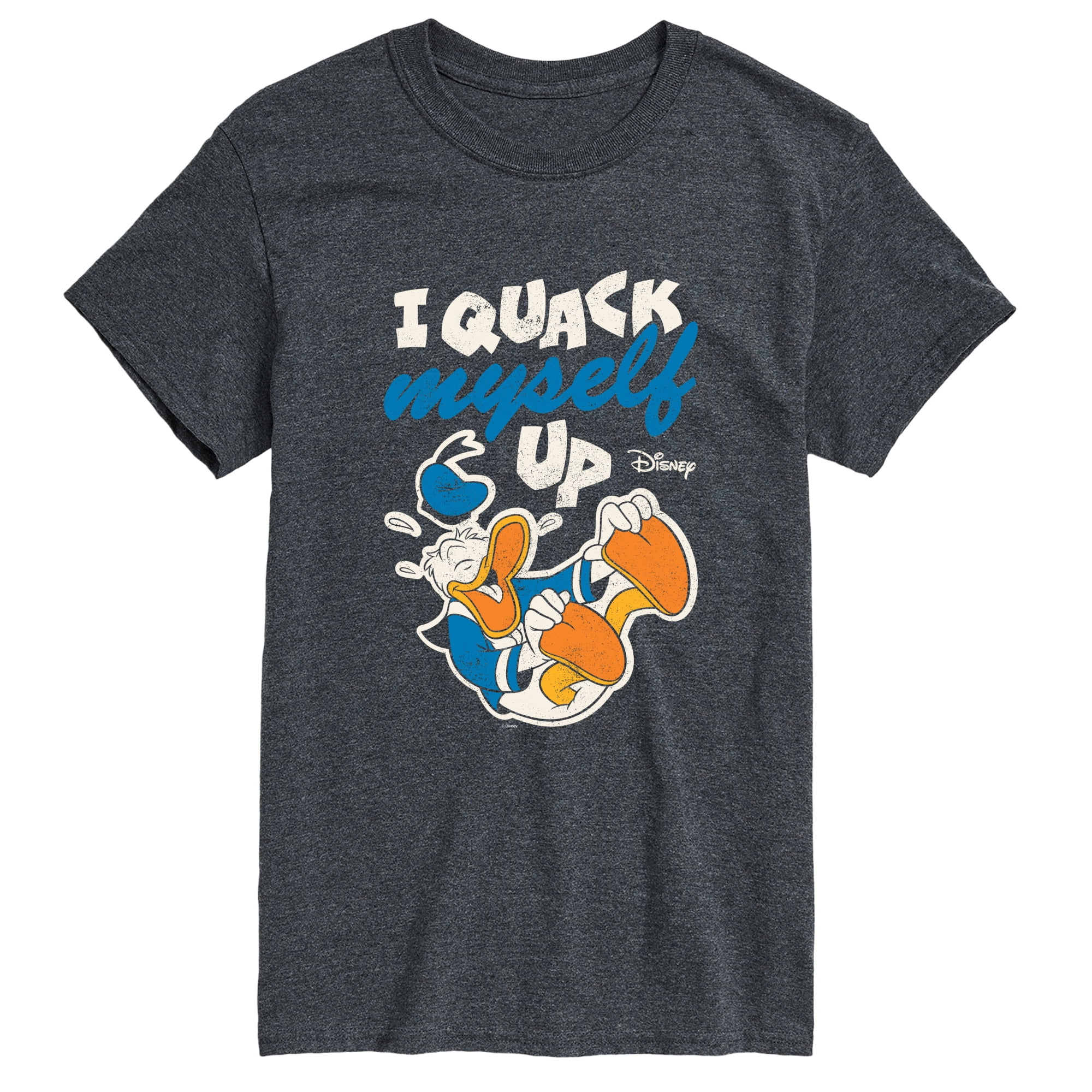 Disney - Quack Myself Up - Men's Short Sleeve Graphic T-Shirt - Walmart.com