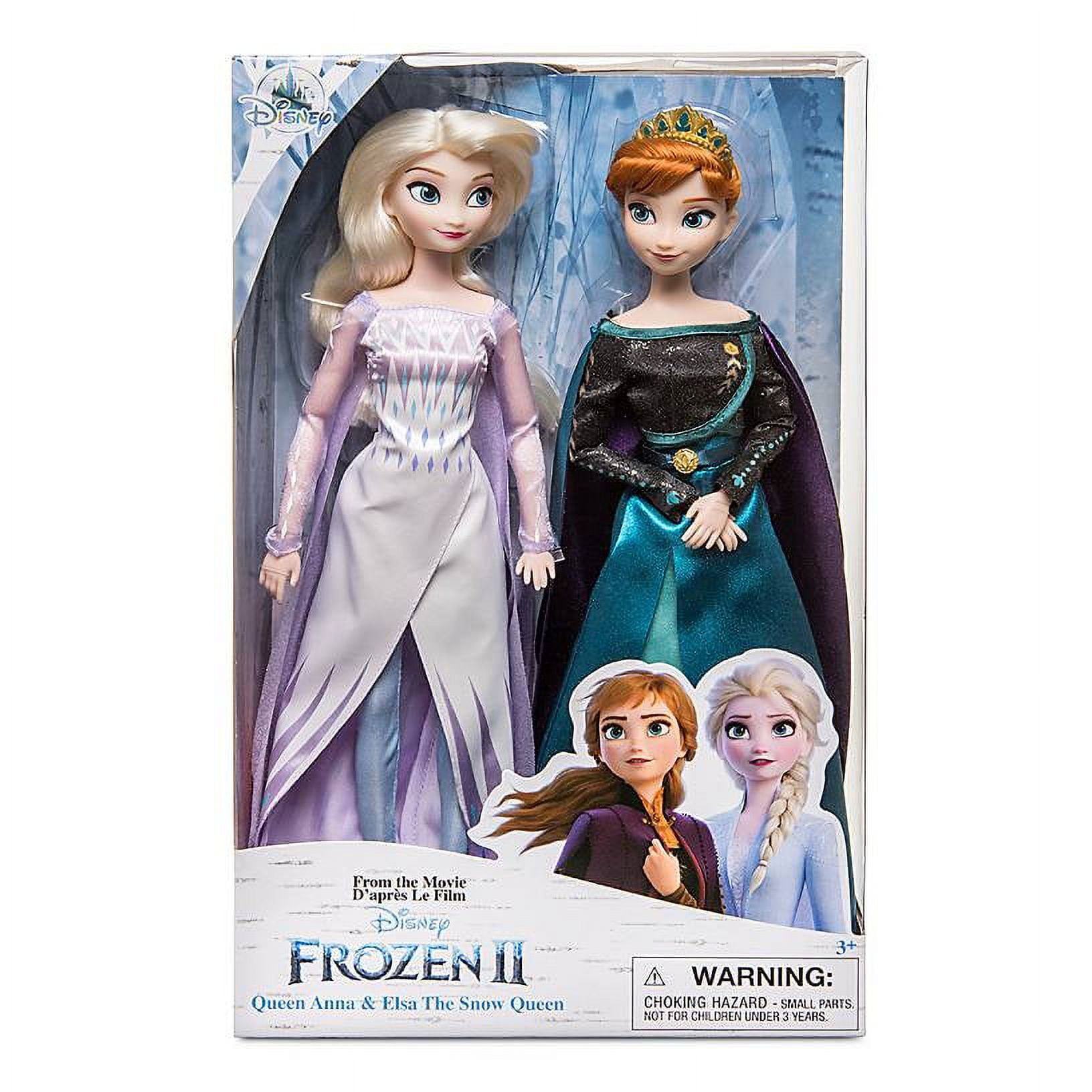 Disney Queen Anna and Snow Queen Elsa Classic Doll Set Frozen 2 New ...