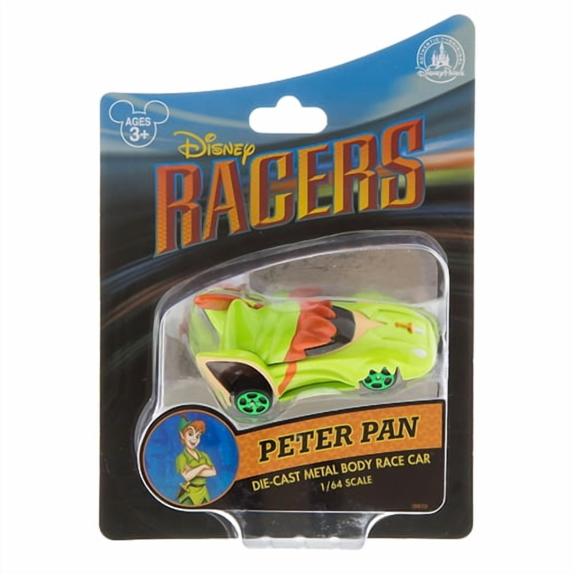 Disney Racers - Die Cast Car - Peter Pan - Walmart.com