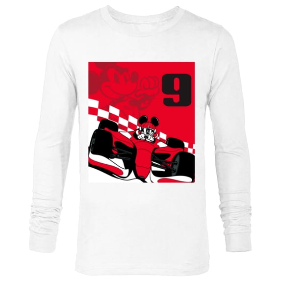 Disney Racing 9th Birthday 9 Years Old Mickey Mouse Race Car - Long ...