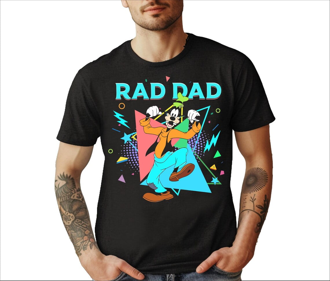Disney Rad Dad Shirt, Disney Goofy Dad, Disney Dad T-Shirt, Goofy ...