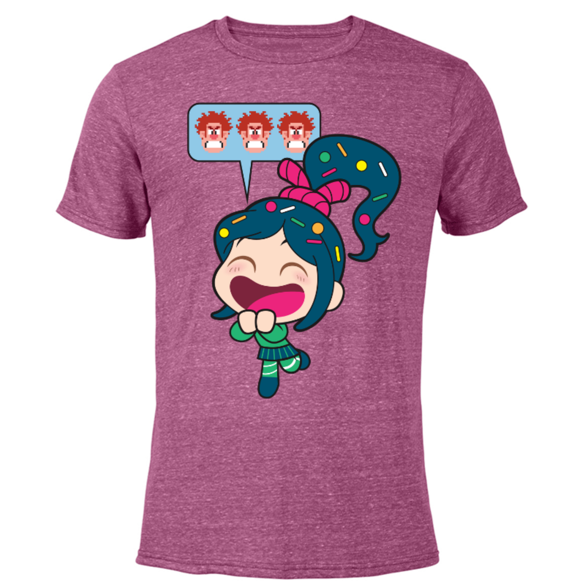 Disney Ralph Breaks the Internet Laughing Vanellope T-Shirt- Short ...