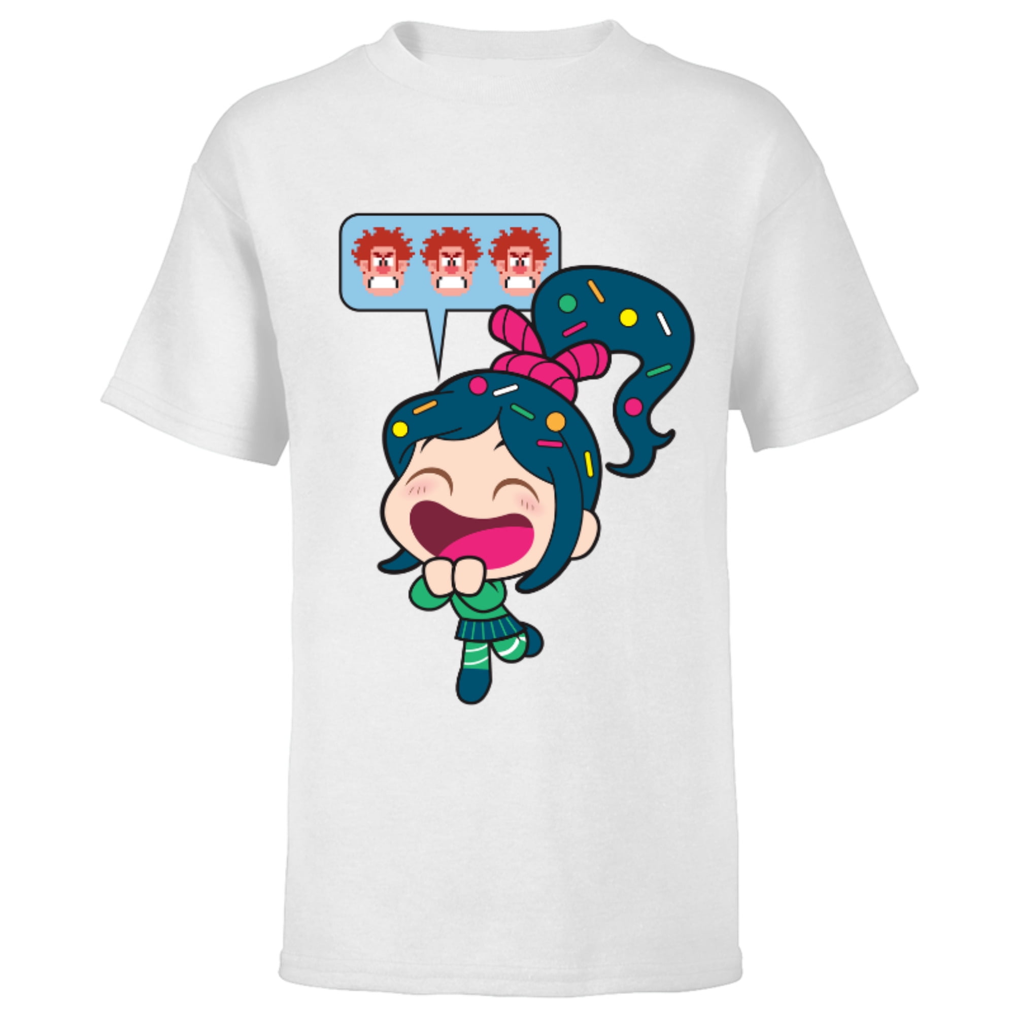 Disney Ralph Breaks the Internet Laughing Vanellope T-Shirt - Short ...