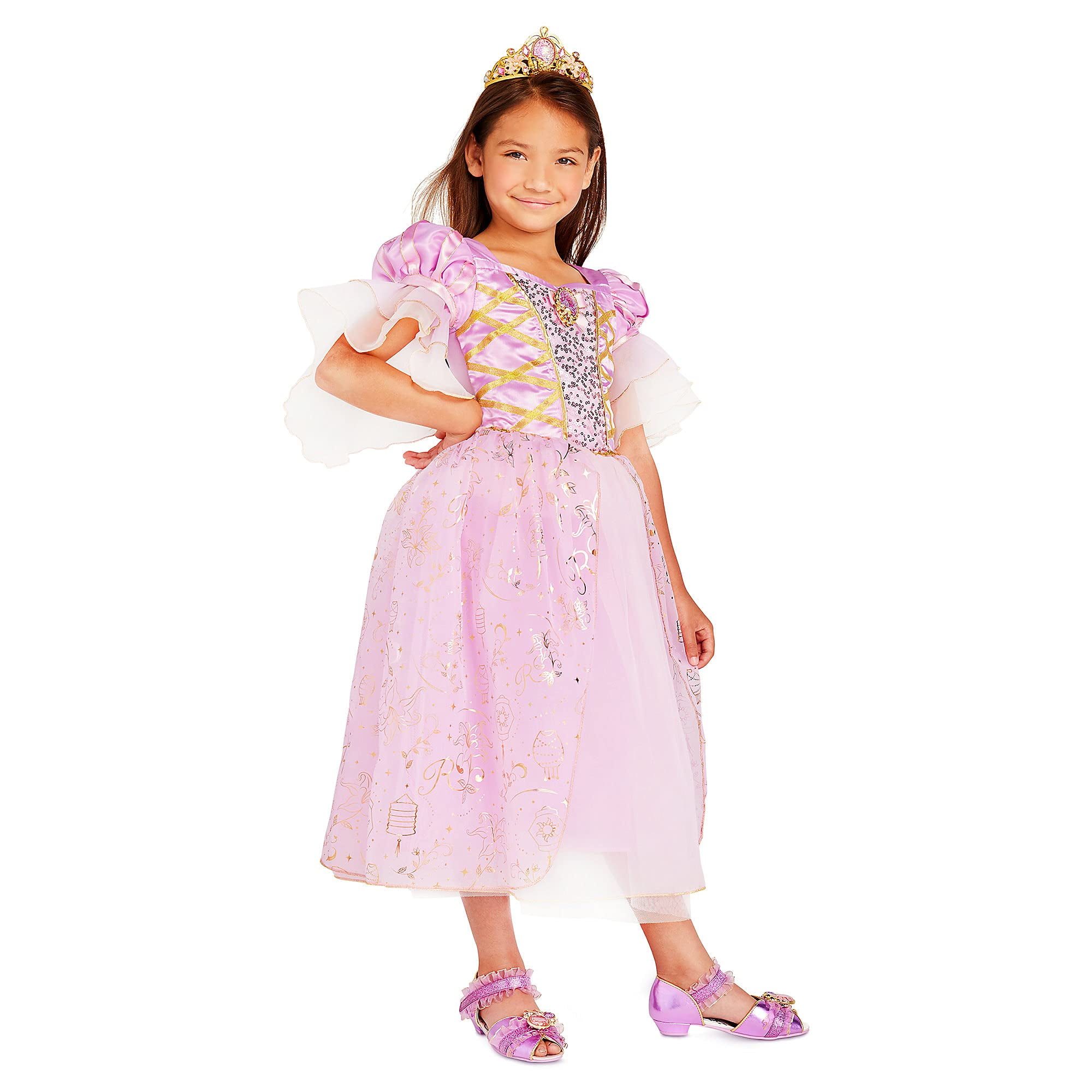 Disney Rapunzel Costume for Girls - Tangled, Size 9/10 - Walmart.com