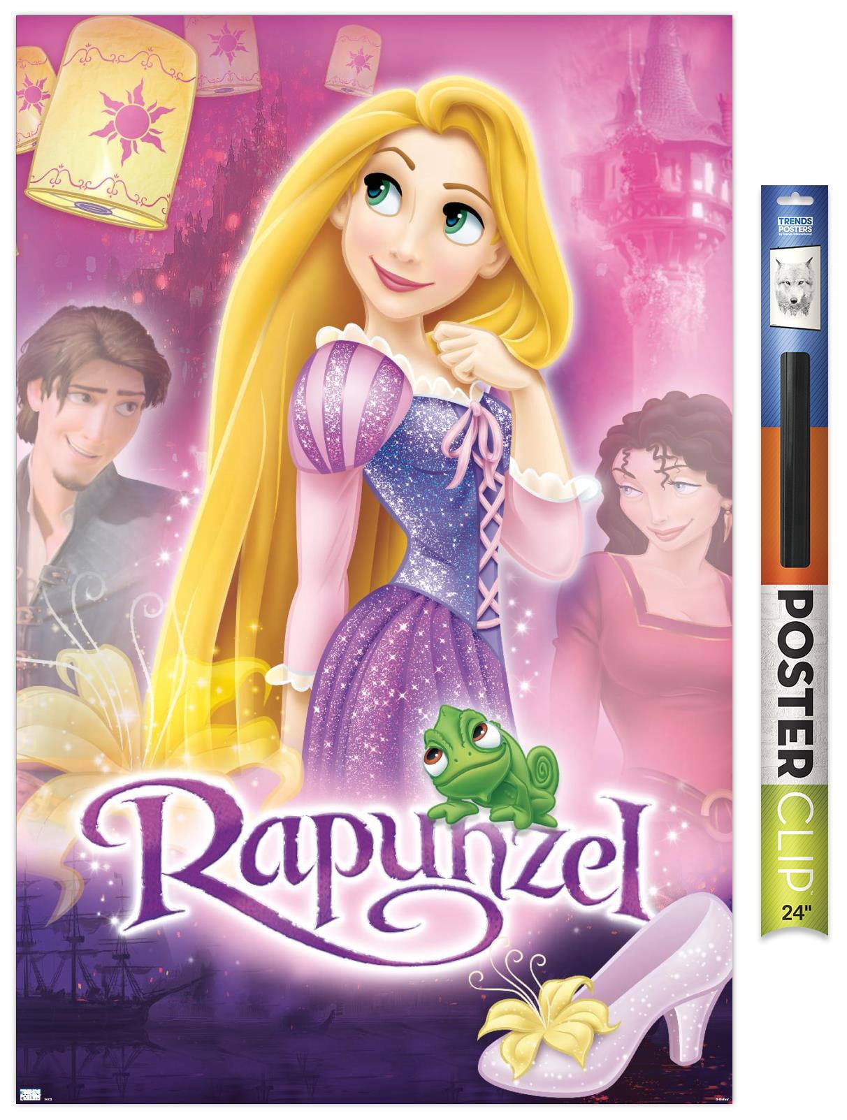 Disney Rapunzel - Cover Wall Poster, 22.375" x 34" - Walmart.com
