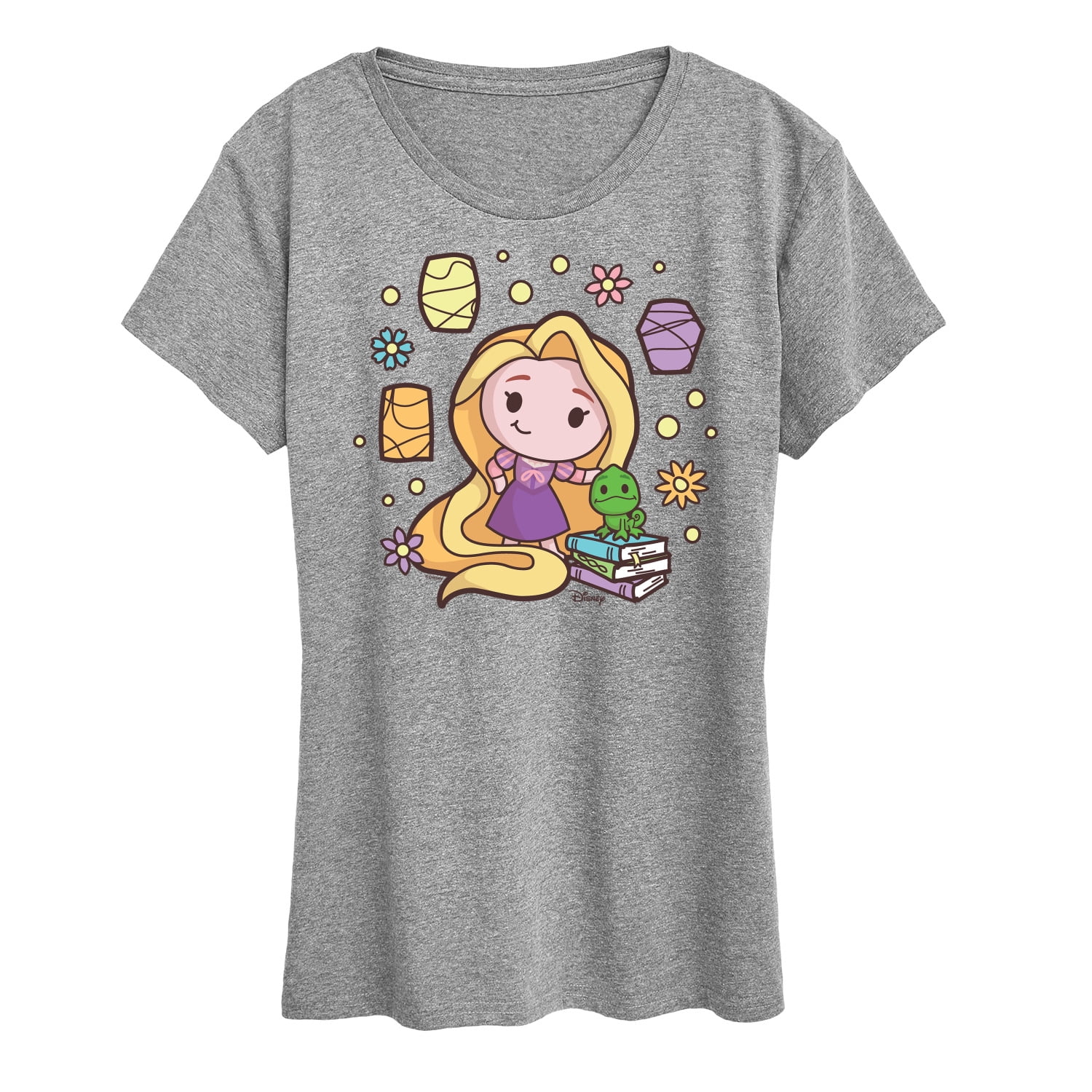 Disney - Rapunzel Pascal - Women's Short Sleeve Graphic T-Shirt ...