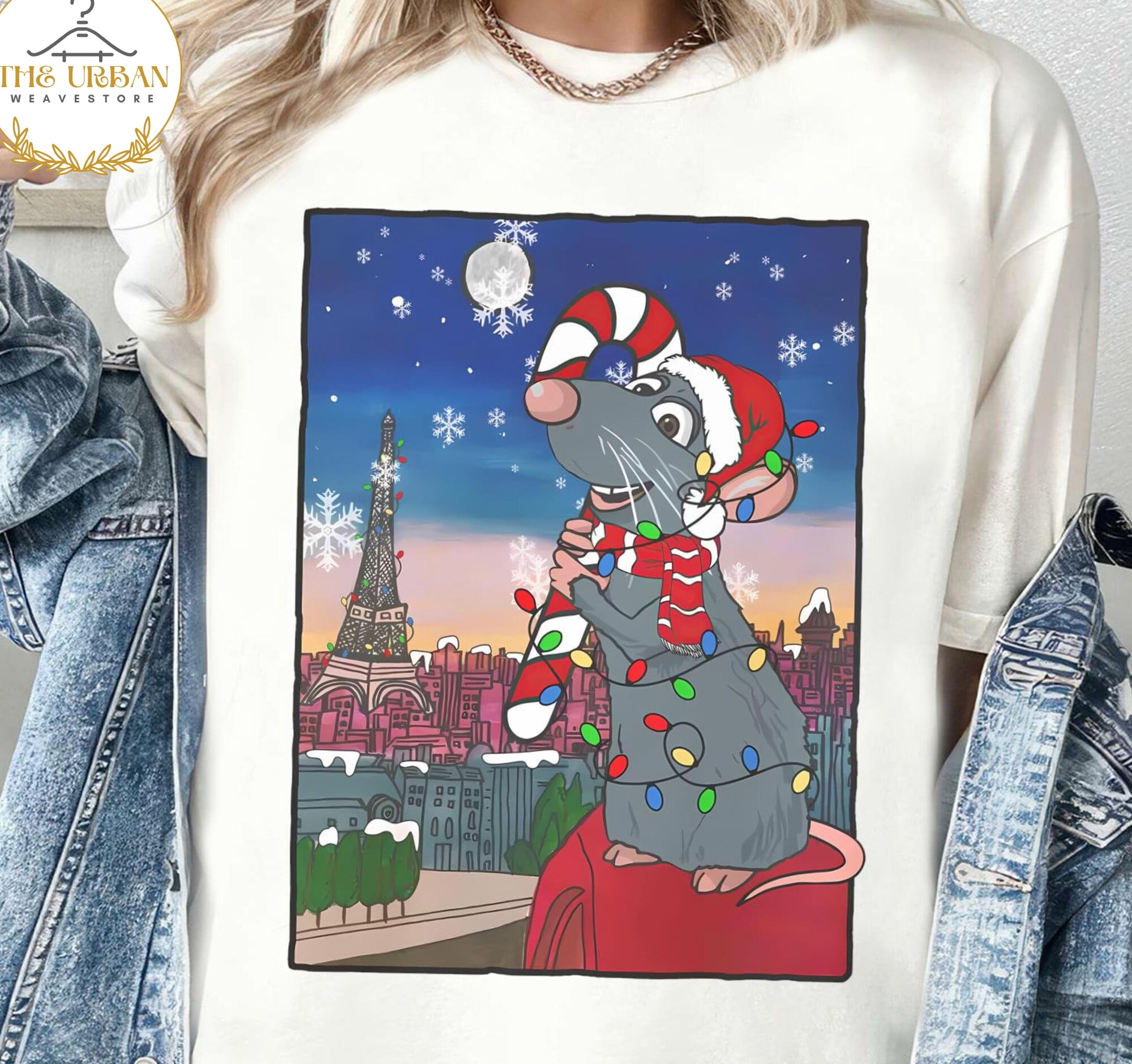 Disney Ratatouille Christmas Anyone Can Cook Shirt Remy Mouse Little ...