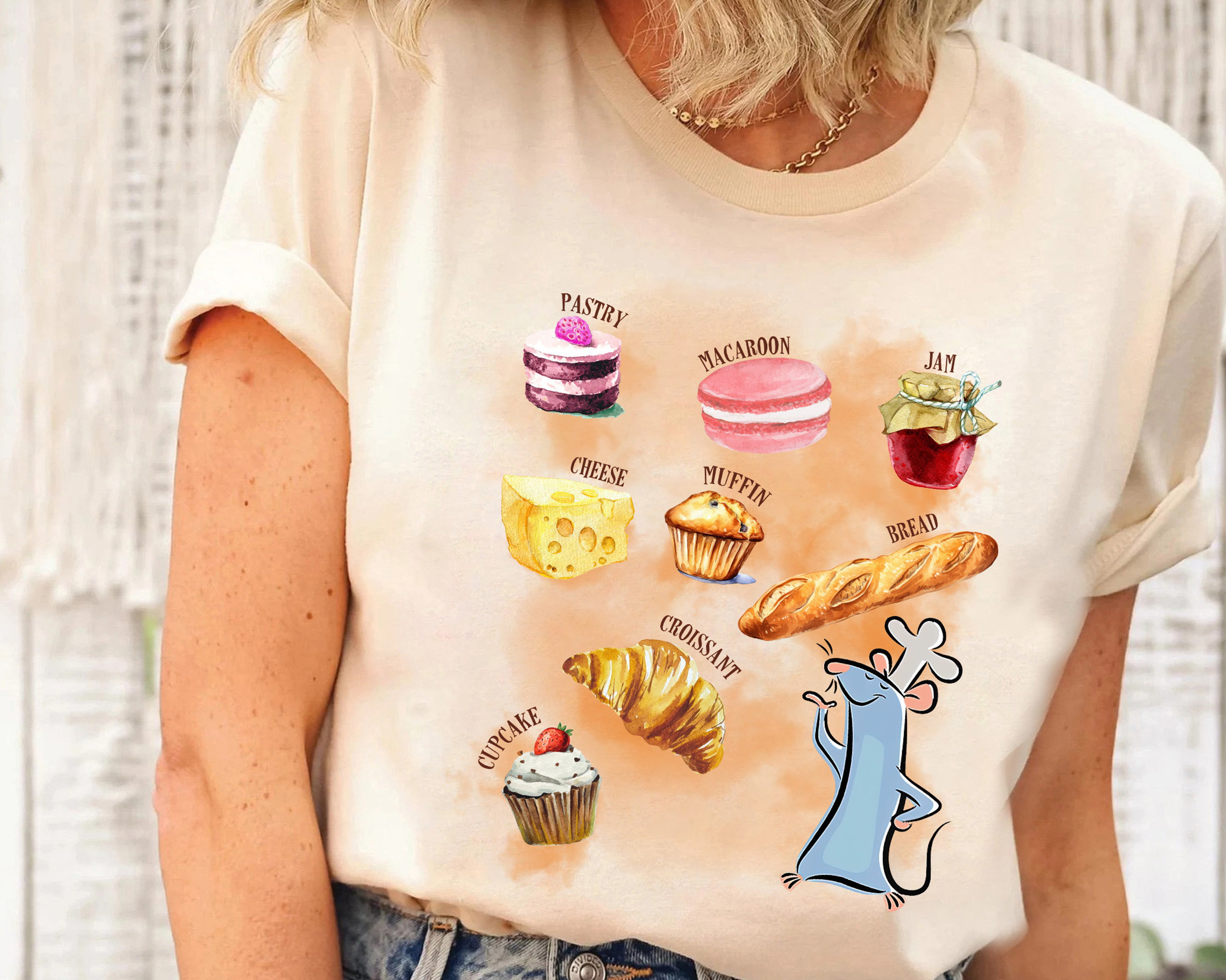 Disney Ratatouille Cute Remy Mouse Chef Shirt, Disney World Disneyland ...