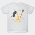 Disney Ratatouille Pattern T-Shirt - Walmart.com