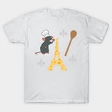 Disney Ratatouille Pattern T-Shirt - Walmart.com