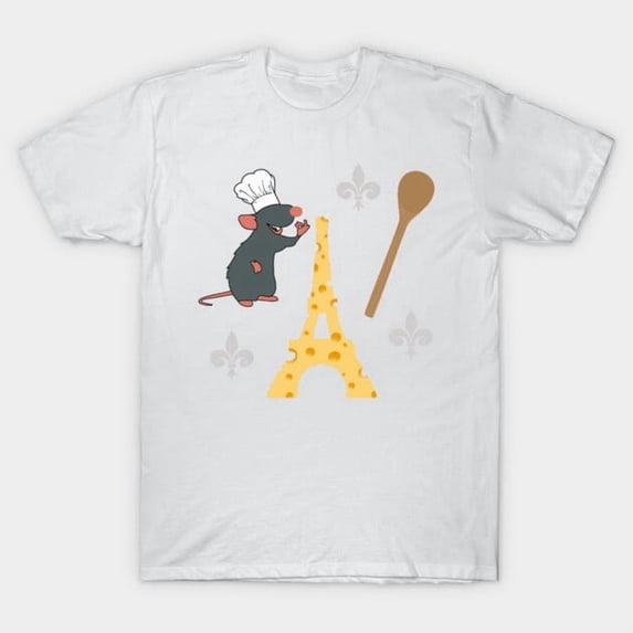 Disney Ratatouille Pattern T-Shirt - Walmart.com