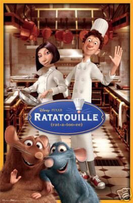 Disney Ratatouille Poster - Group Cast Kitchen Pose New 24x36 - Walmart.com
