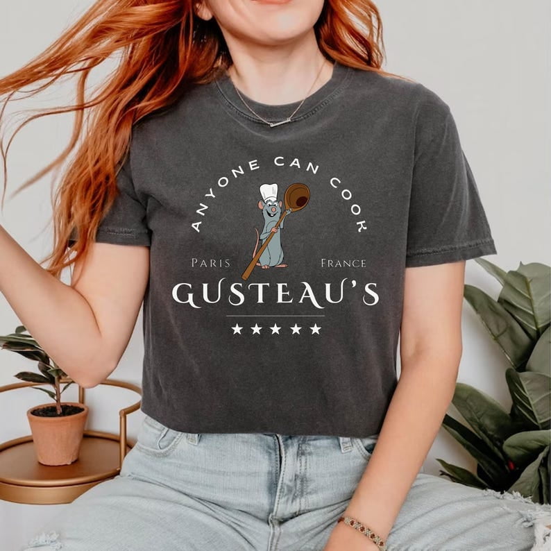 Disney Ratatouille Shirt, Disney Cute Mouse Shirt, Chef Remy Shirt ...