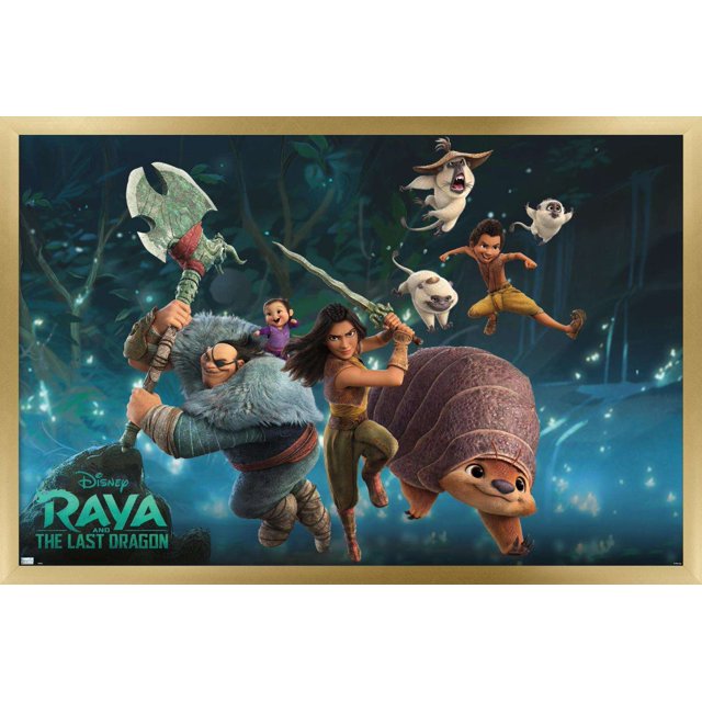 Disney Raya and the Last Dragon - Group Wall Poster, 14.725" x 22.375 ...
