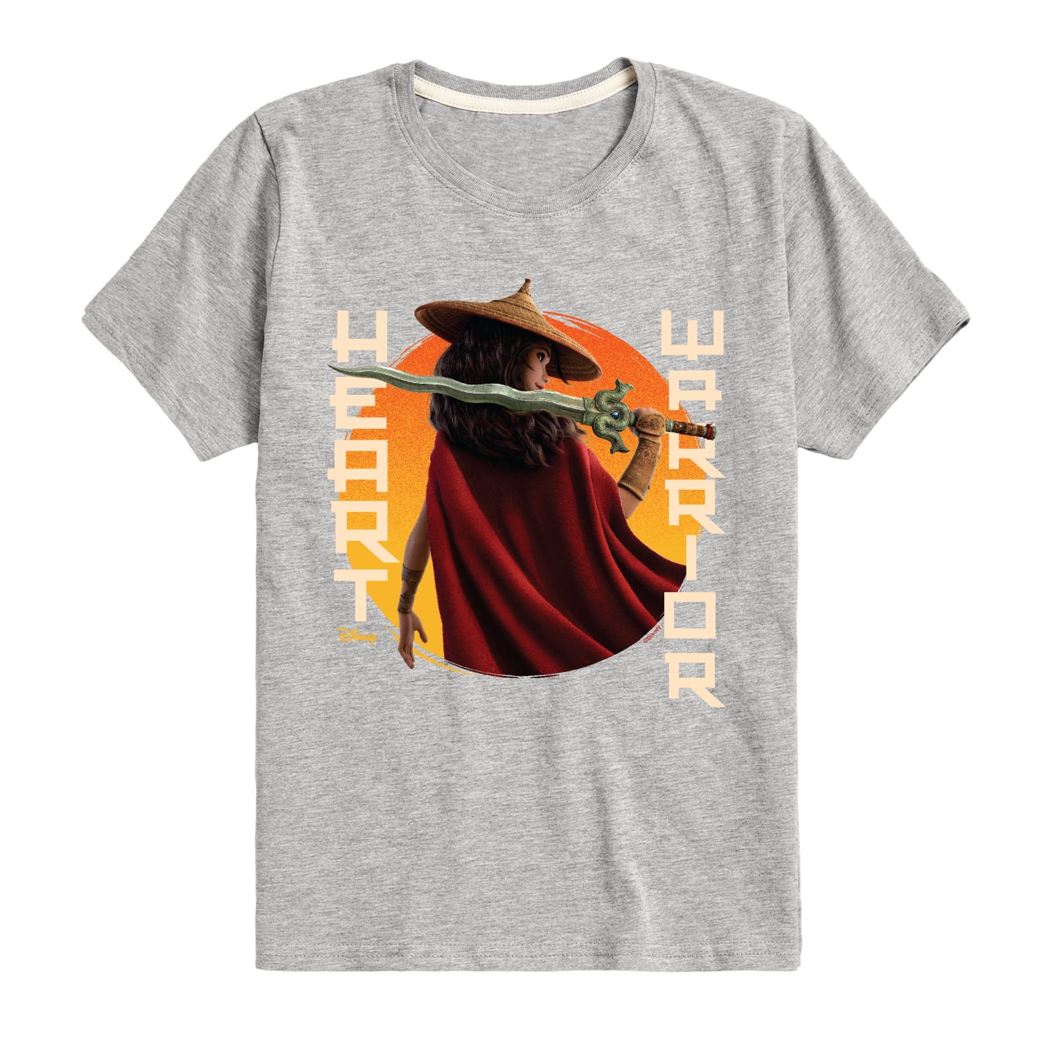 Disney - Raya and the Last Dragon - Heart Warrior - Youth Short Sleeve ...