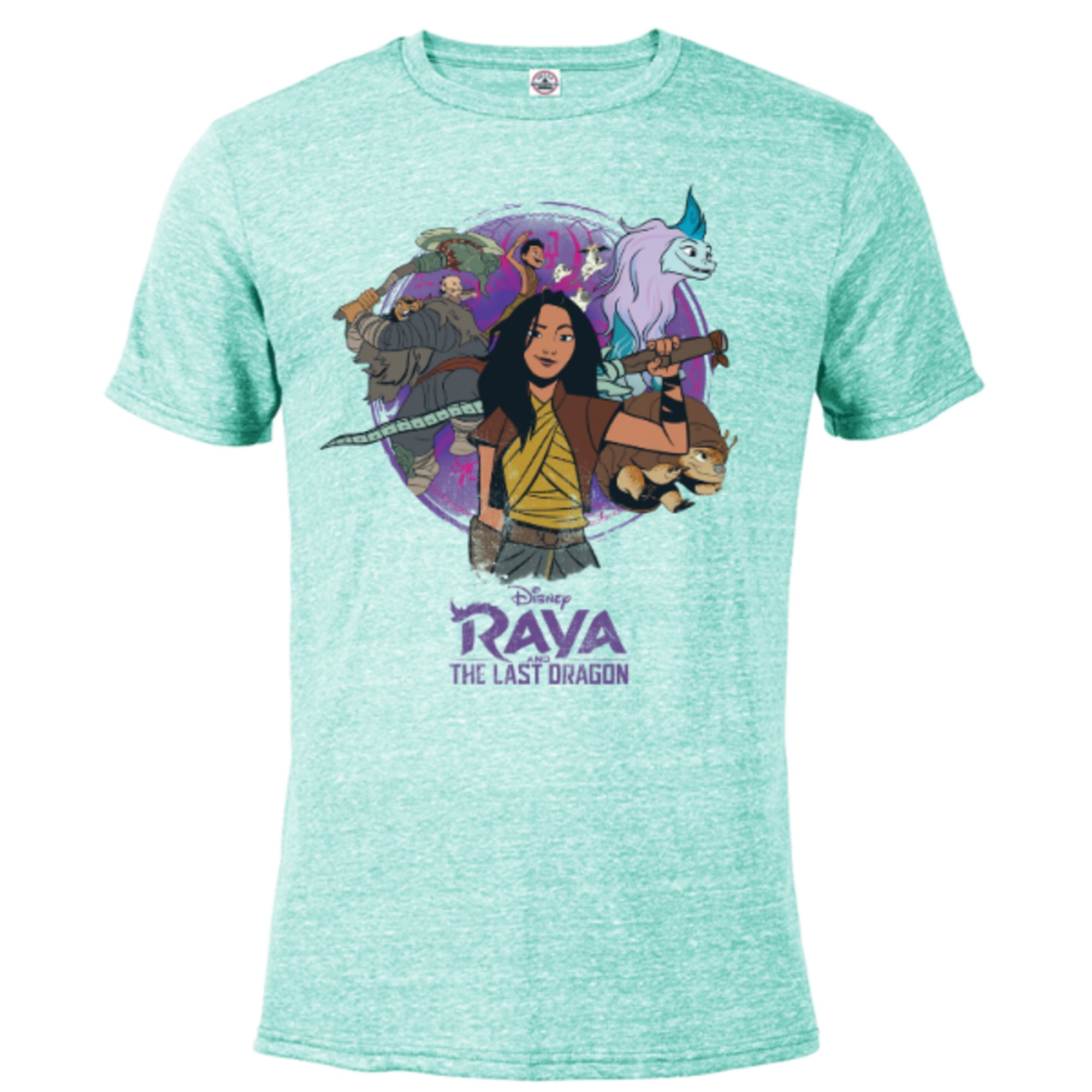 Disney Raya and the Last Dragon Raya and Crew - Short Sleeve Blended T ...